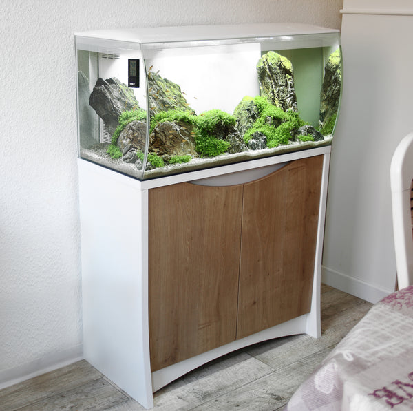 Fluval Flex 123L Tropical Aquarium Kit (White) – Complete Koi