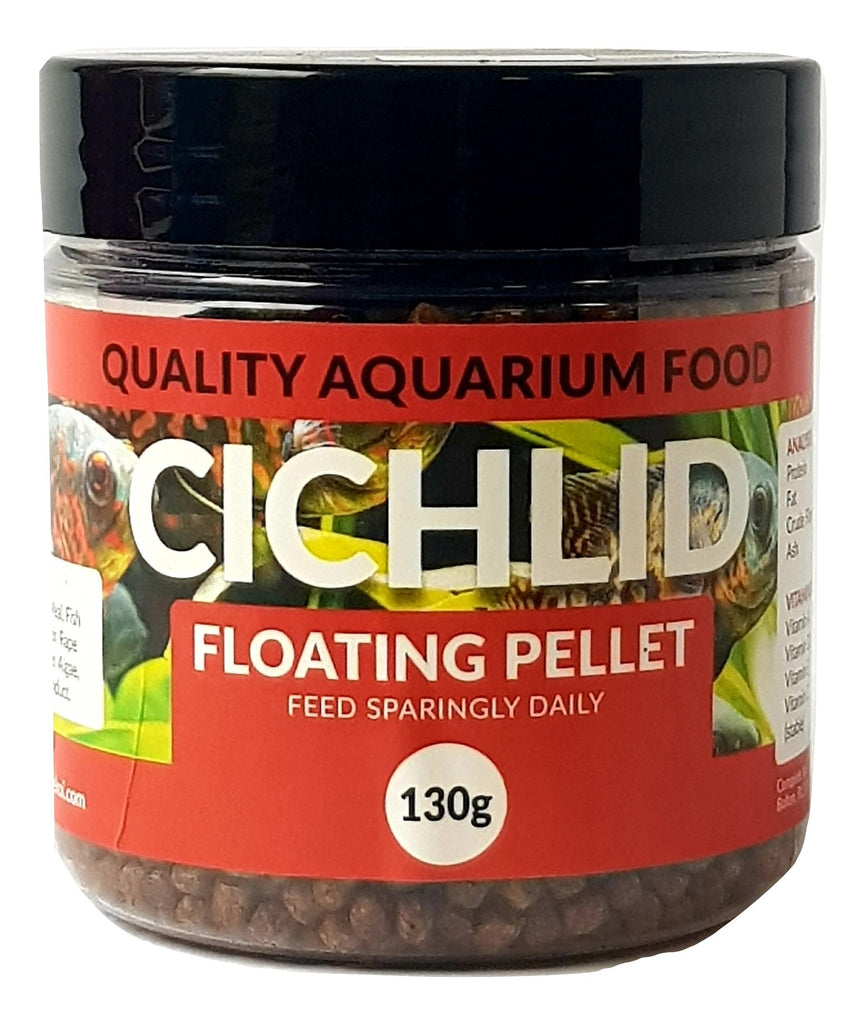 Cichlid Floating Pellet Aquarium Fish Food 130g – Complete Koi