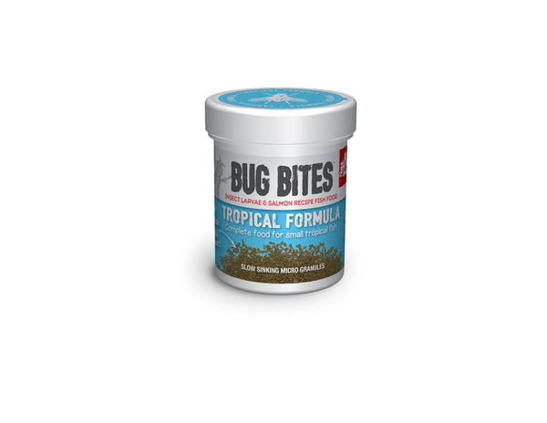 Fluval Aquarium Bug Bites Tropical Formula Micro Granules 45g ...