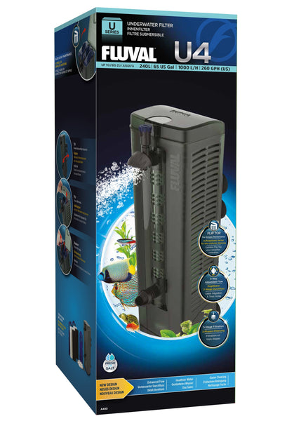Fluval Aquarium U4 Underwater Filter – Complete Koi