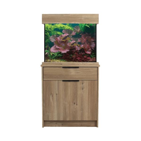 Aqua One OakStyle HomeStyle 110 Aquarium & Cabinet (Nash Oak ...