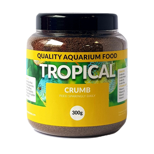 Tropical Crumb Aquarium Fish Food 300g – Complete Koi