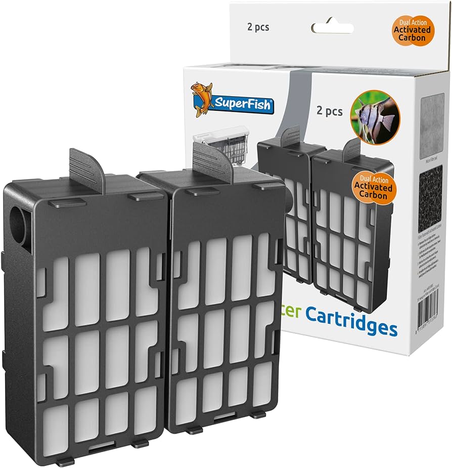 Superfish Hang-On Filter Media Cartridge Set (2pcs) – Complete Koi
