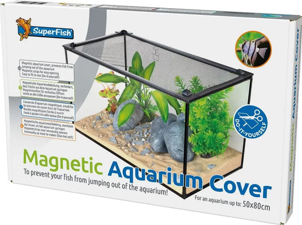 Superfish Magnetic DIY Aquarium Cover 80 x 50cm – Complete Koi