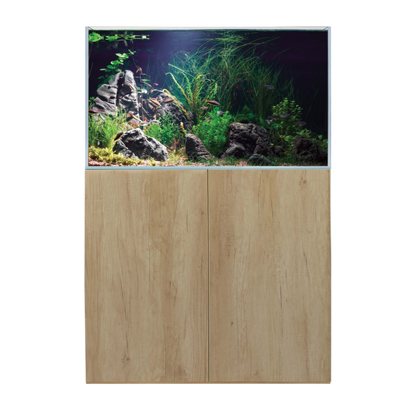 Aqua One AquaSys 230 Aquarium & Cabinet (Natural Nebraska Oak ...