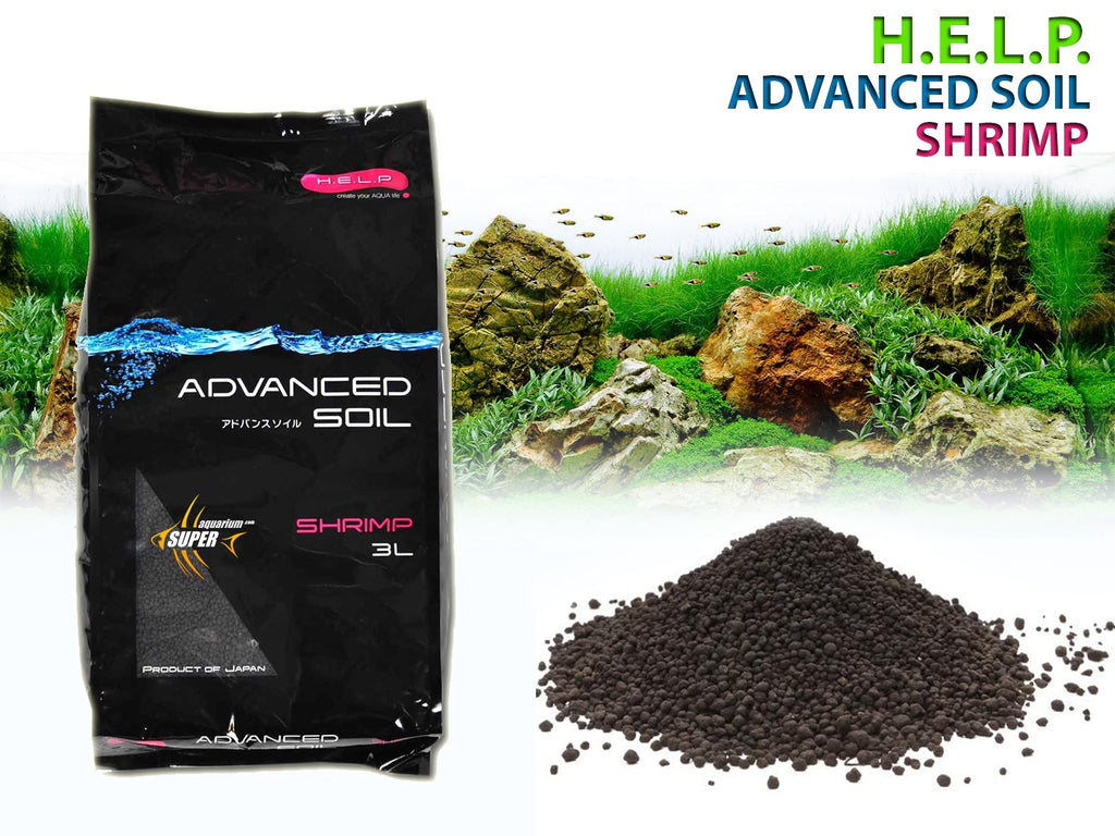 H.E.L.P Advanced Shrimp Aquarium Soil 3L – Complete Koi