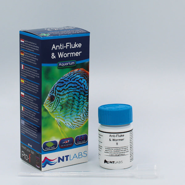 NT Labs Aquarium Treatment Anti-Fluke & Wormer 20ml – Complete Koi